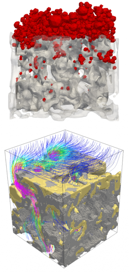 Microstructure of porous catalysts and filters - Monolith - research group